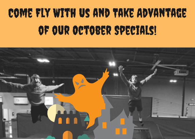 October Specials! - Above All Trampoline Park